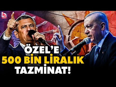 ÖZEL'İN 'TRUMP-ERDOĞAN' SÖZLERİ GÜNDEM OLMUŞTU! Erdoğan, Özel'e bir tazminat davası daha açtı!