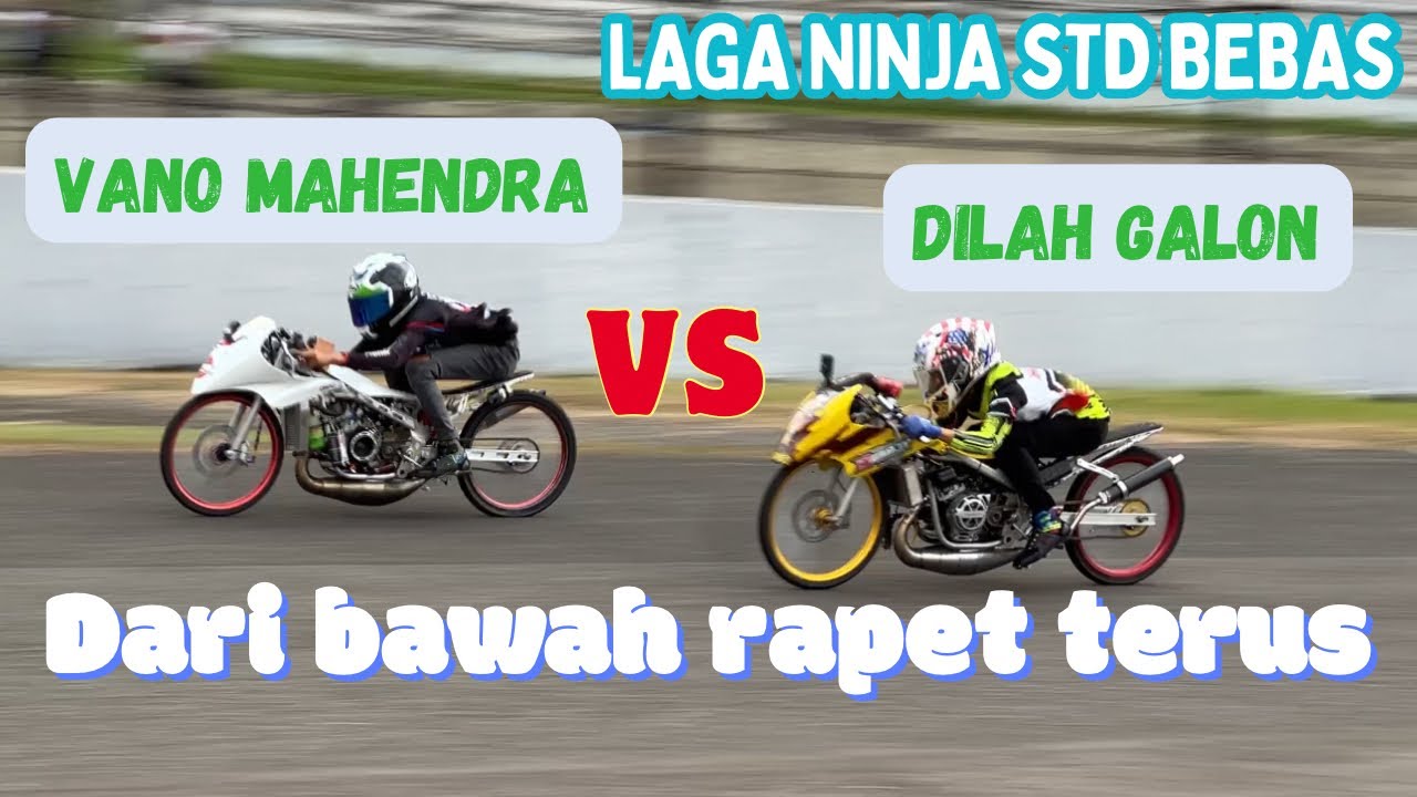 ON CAM‼️ RAPET KAYAK BALAP DITHAILAND VANO MAHENDRA MELAWAN DILAH GALON ...
