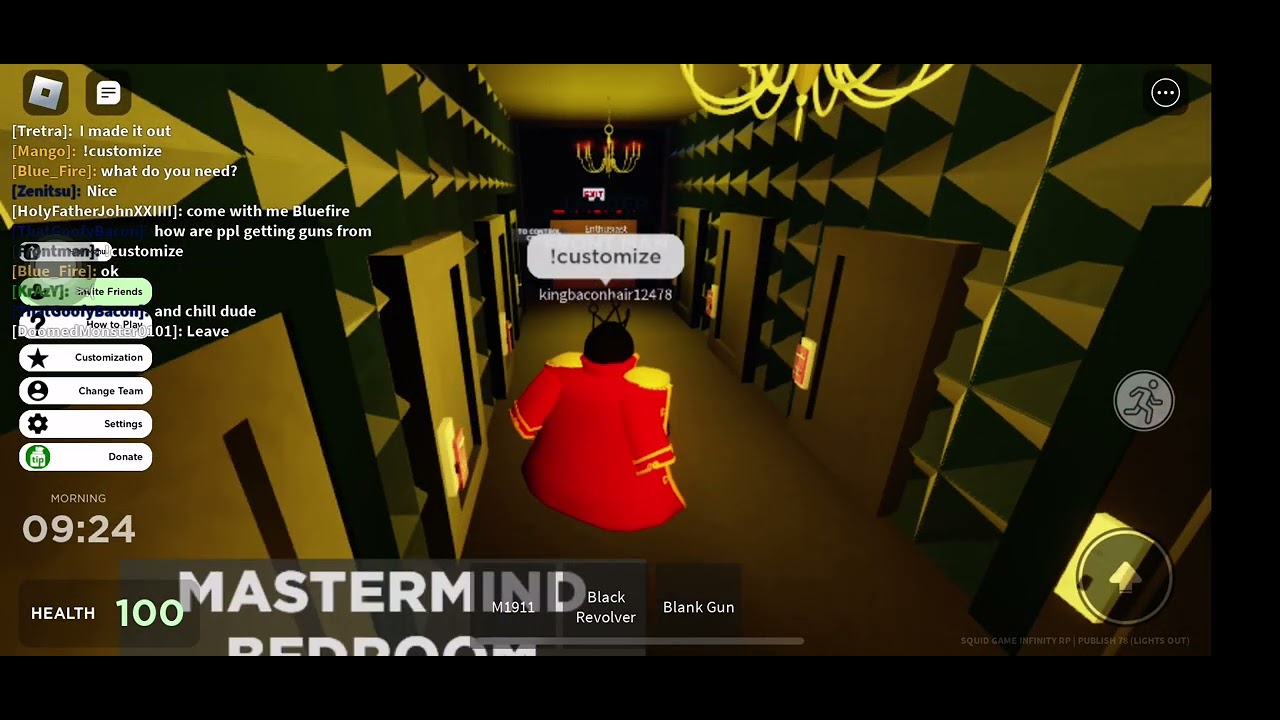 Life as a Front Man In Squid game Infinity rp Roblox - YouTube