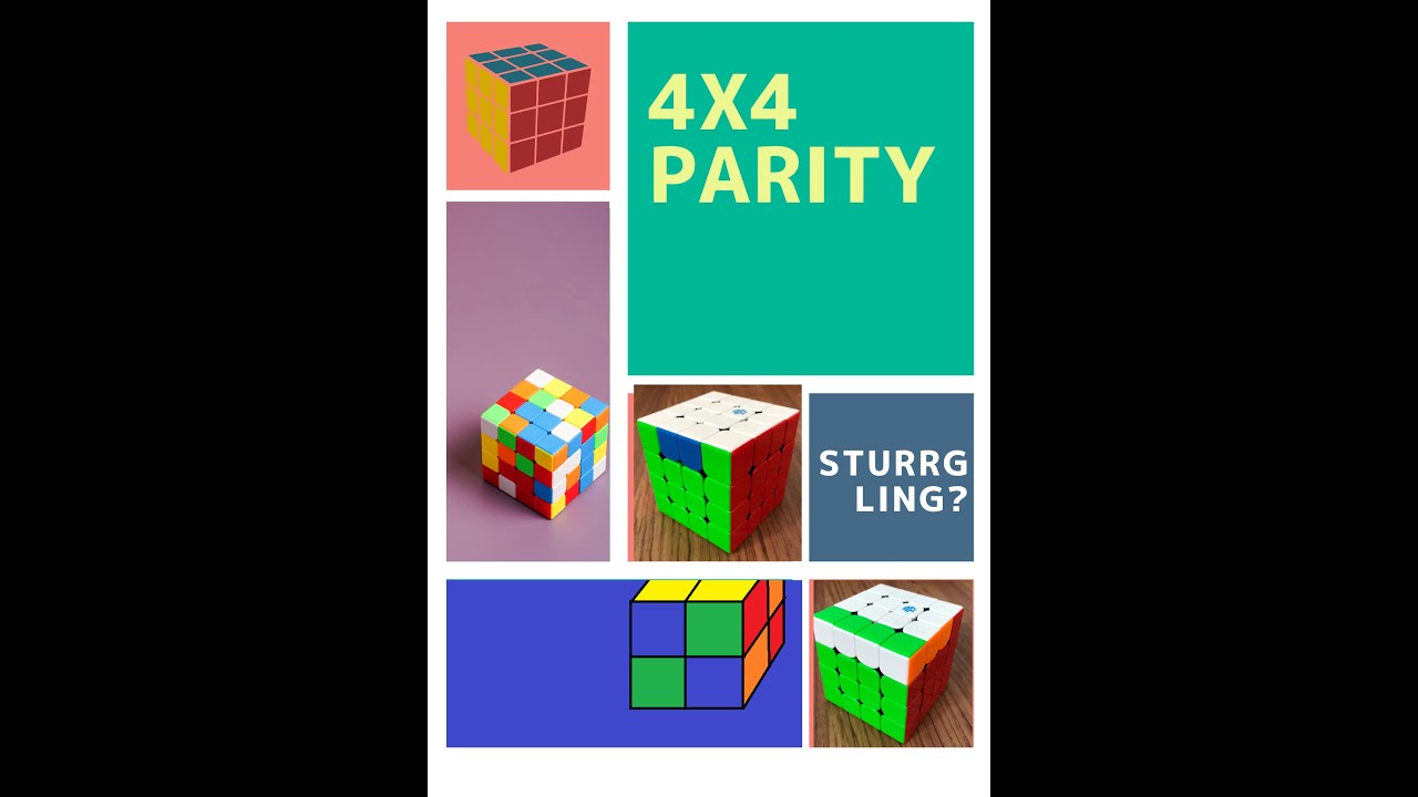 The 4x4 parity algs!!😊😎 - YouTube