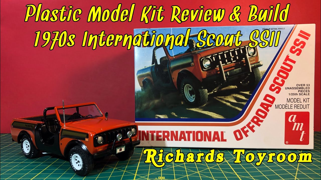 Plastic Model Kit Review and Build 1970s International Scout SSII - YouTube