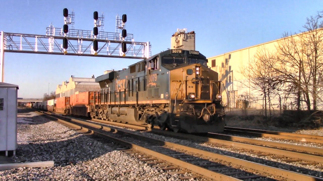 [4K] 2-06-22 CSX UPS container train eastbound in the Baltimore ...