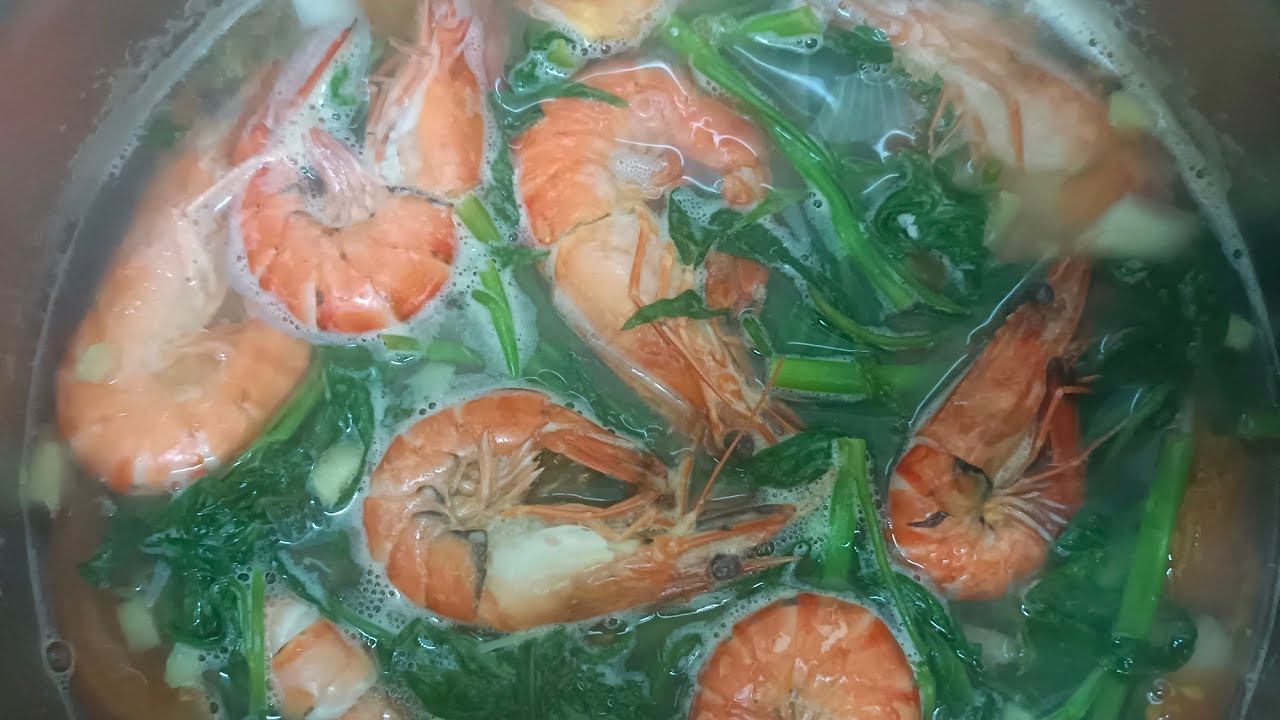 SINIGANG NA HIPON(Simple Recipe). BUHAY OFW HONGKONG - YouTube