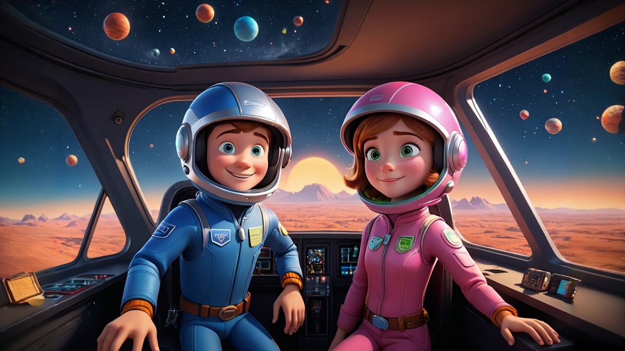 The Four Adventurers in Space - YouTube