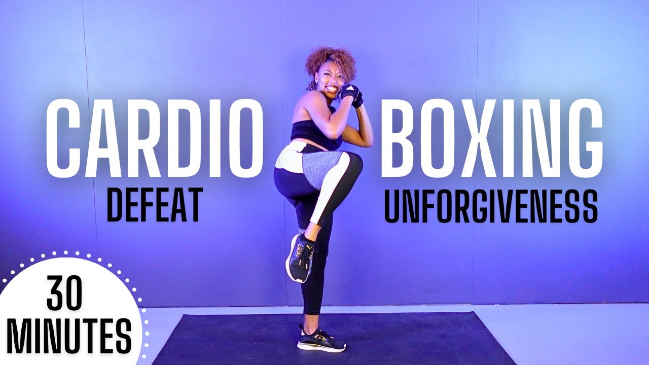 🥊 30 MIN CARDIO BOXING HIIT | Defeat Unforgiveness | Fight the Battle ...