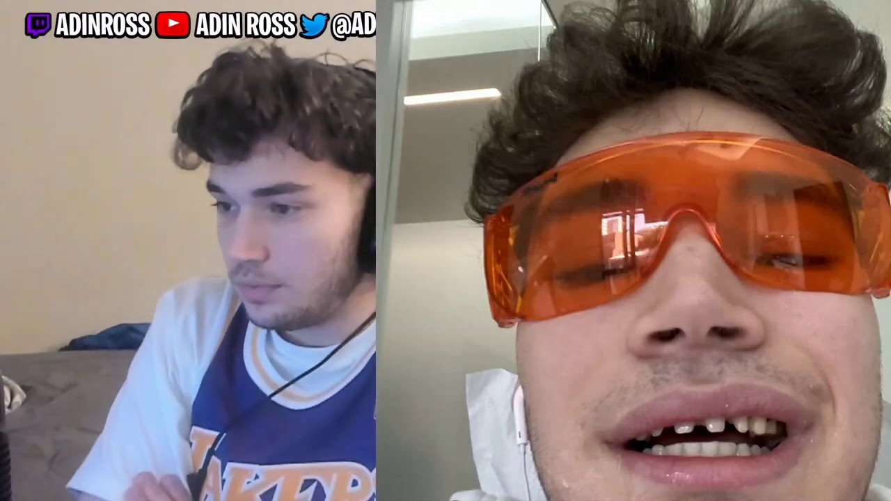 Adin Ross Gets EMOTIONAL After Bronny James Jr Makes Him Show His Most ...