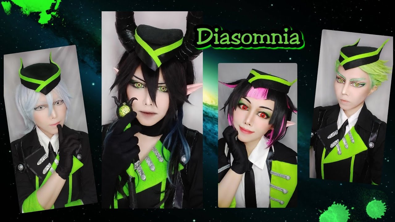 Tik Tok DisneyTwisted Wonderland Diasomnia Cosplay #2 - YouTube