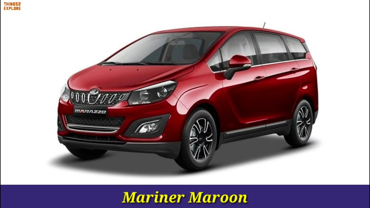 Mahindra Marazzo All Colour Options 2020 | Marazzo M2 M4 M6 M8 Silver ...
