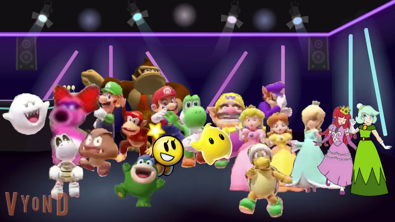 Characters Dance To Chim Chim Cheree - YouTube
