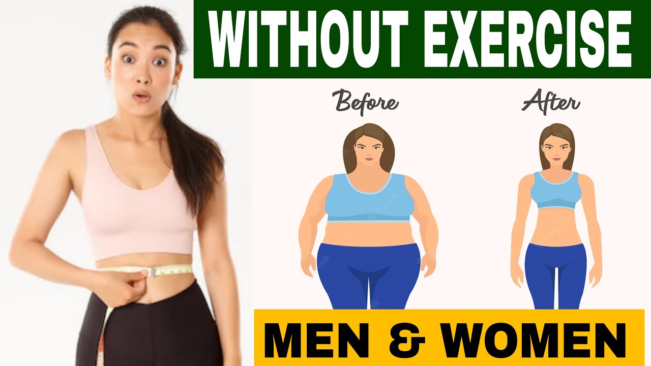 LOSE WEIGHT WITHOUT EXERCISE | WITH SCIENCE | Muscle & Mind #fatloss # ...