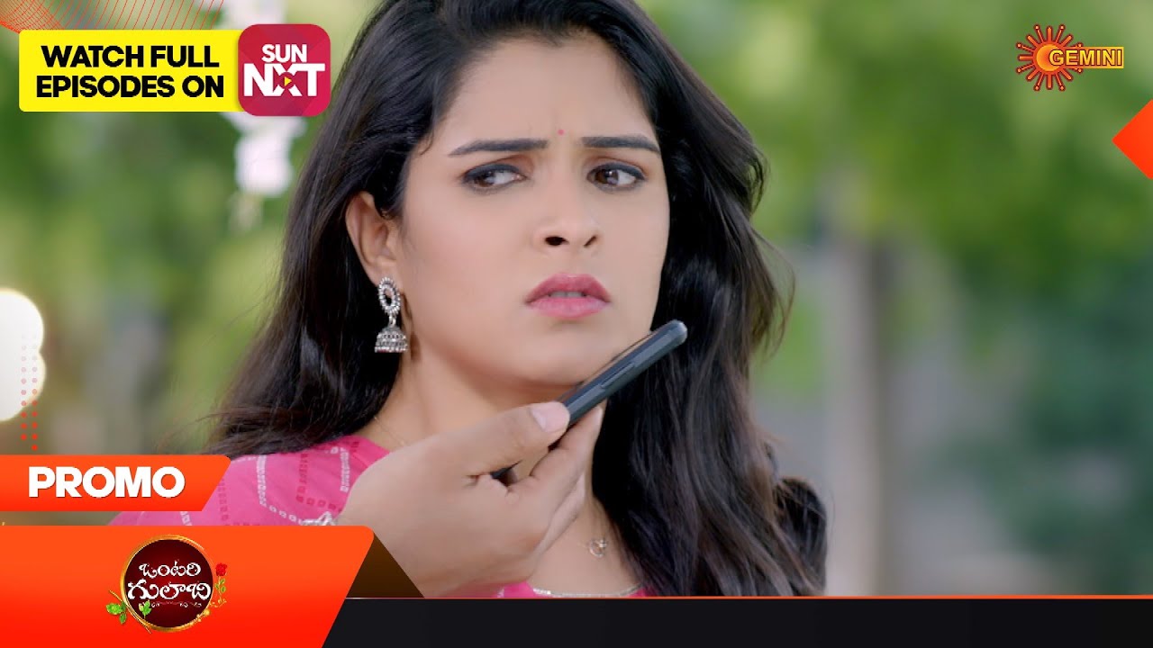 Vontari Gulabi - Title Song Promo | Mon -Sat at 7:30 PM | Gemini TV ...