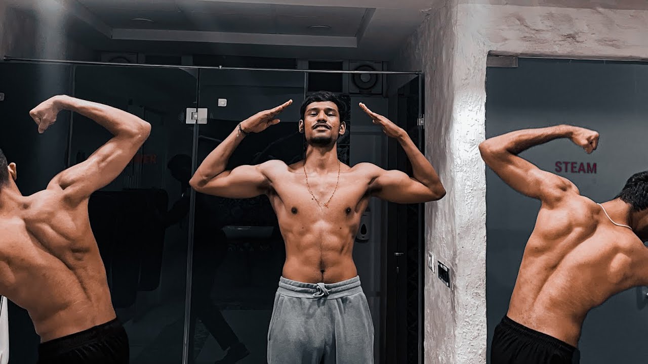 Gym journey | first time showing my physic - YouTube