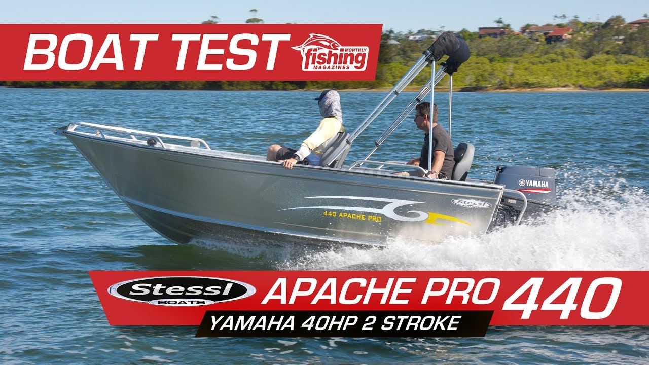 Tested | Stessl 440 Apache Pro with Yamaha 40HP - YouTube