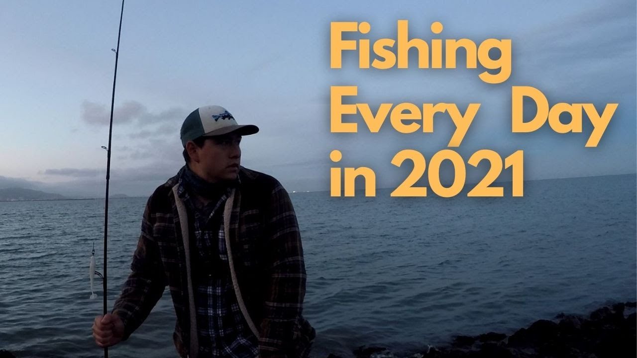 I'm Fishing Every Day in 2021 (Day 1) - YouTube