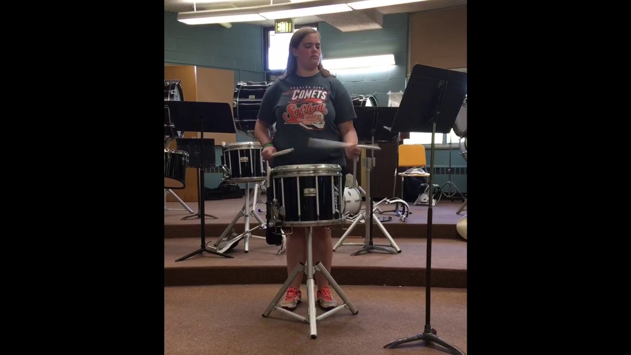 Nicole Loftus 2018 UNI Snare Audtion - YouTube