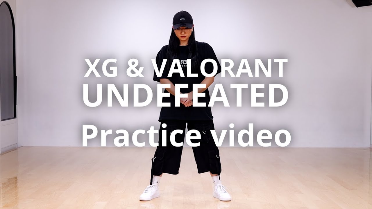 【Practice】XG & VALORANT - UNDEFEATED - Choreography by #AIRI - YouTube