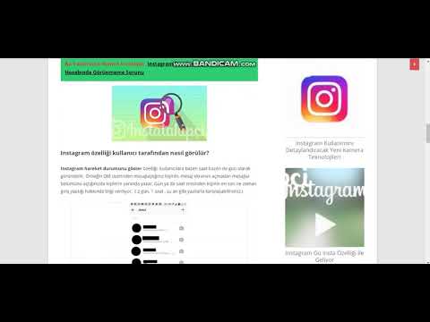 Instagram Adım Adım Hareket Durumunu Göster Özelliği