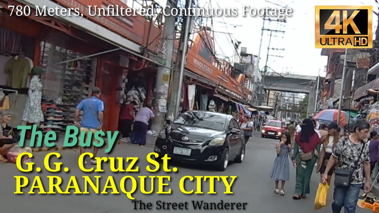 The BUSY G.G. Cruz Street in Paranaque City (780m) - YouTube