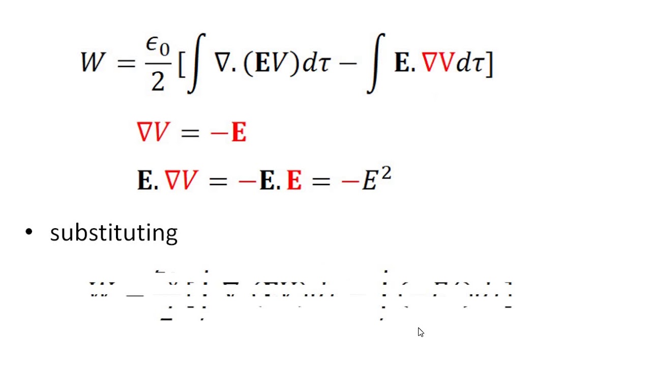 ED2.22.Energy of a Continuous Charge Distribution - YouTube