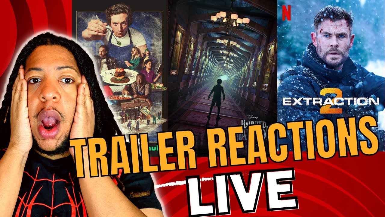 Trailer Reactions (Extraction 2, Haunted Mansion, and more) - YouTube