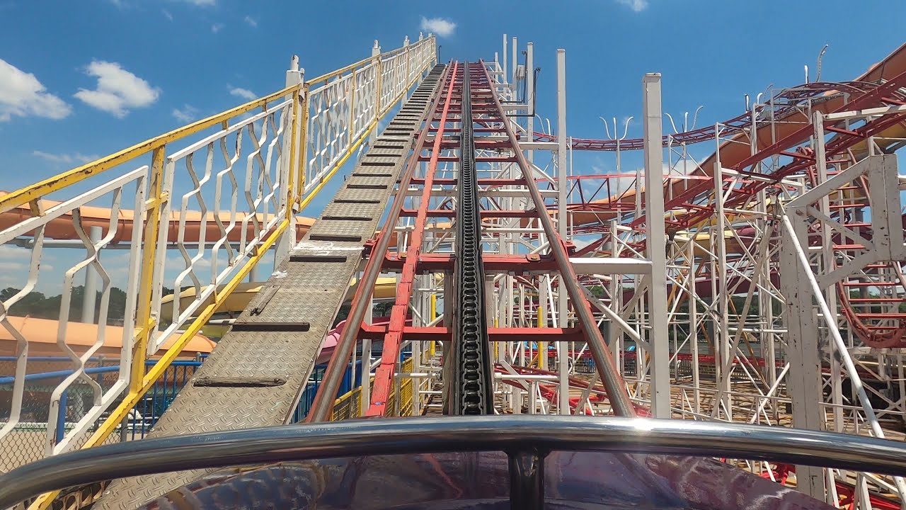 Cyclone Indiana Beach POV - New For 2022 Coaster - YouTube