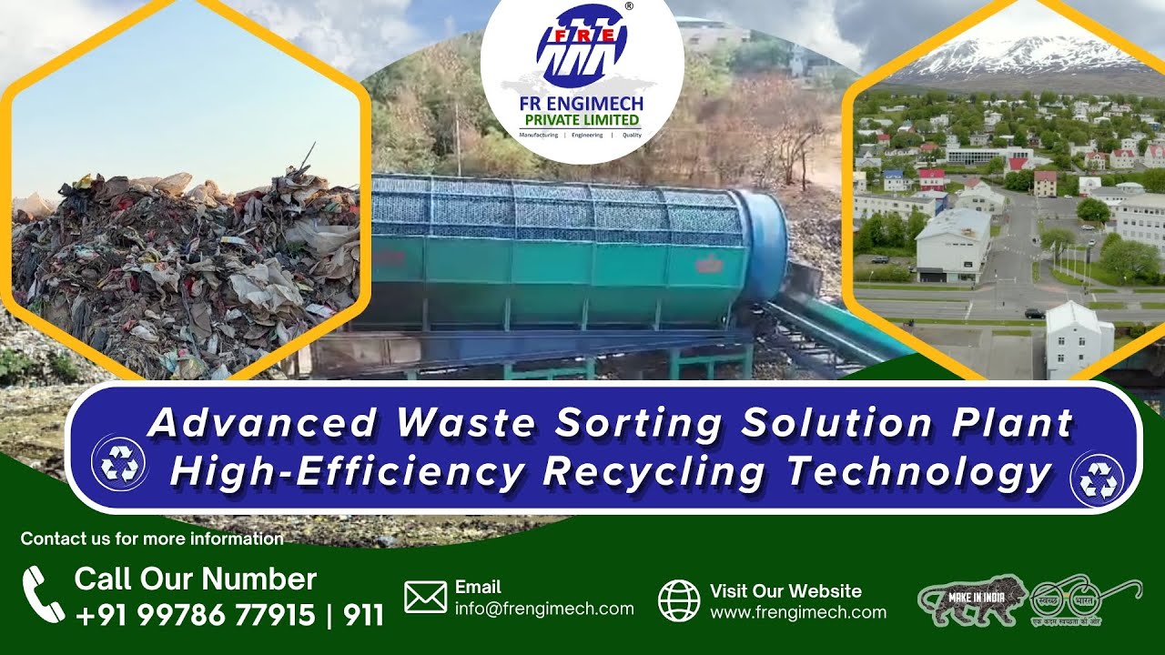 Advanced Waste Sorting Solution Plant | Smart Waste Recycling ...