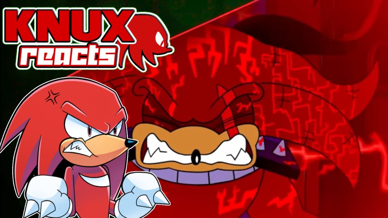 knuckles reacts to there's something about knuckles (part 8) - YouTube