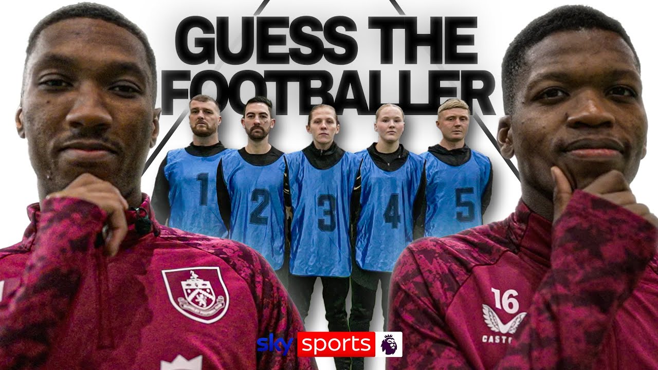 GUESS THE FOOTBALLER with Burnley's Jaidon Anthony & Florentino Luis ...