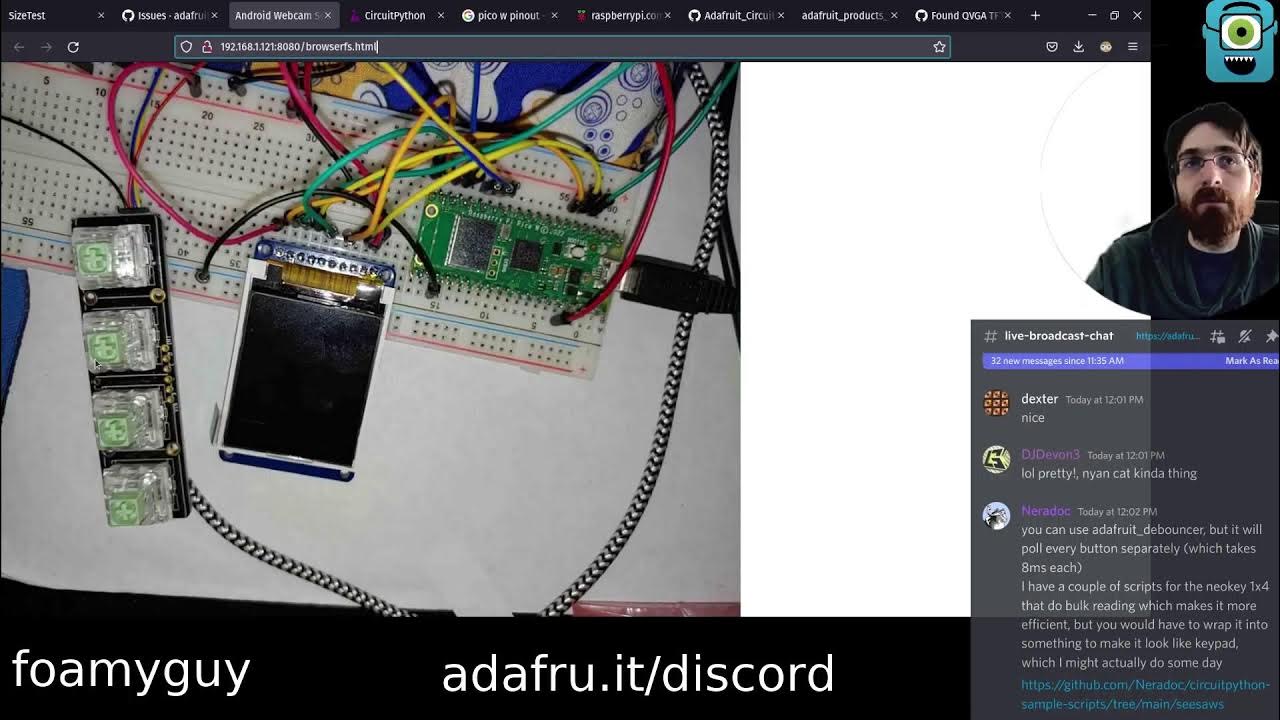CircuitPython - DisplayIO on Pico W - YouTube