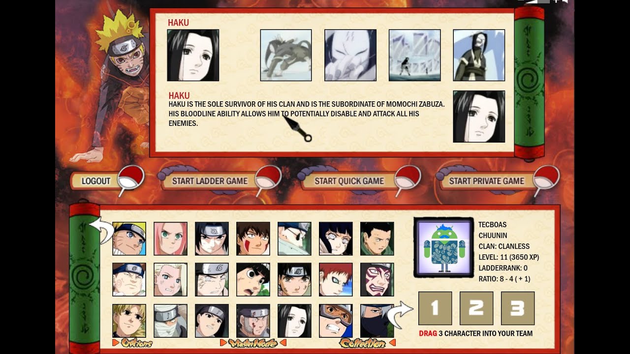 Naruto Arena Character List Games Like Naruto Arena
