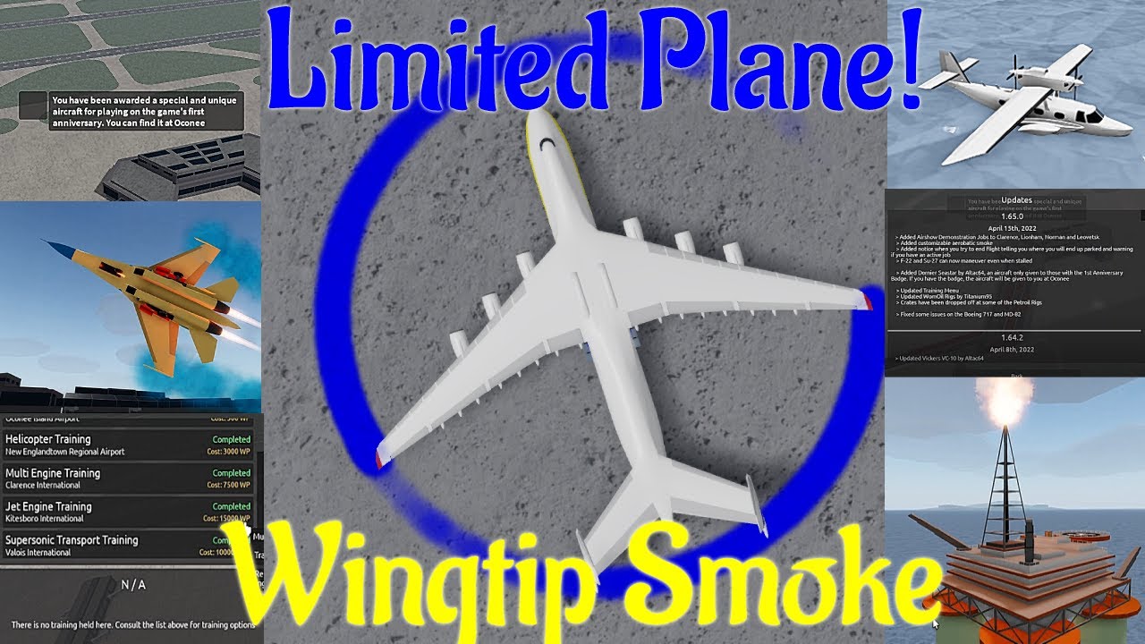 Limited plane, wingtip smoke, and more - Aeronauticca Update review ...