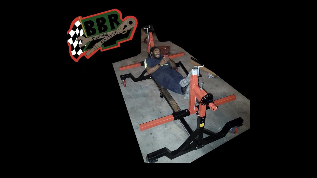 Redline Stands Car Rotisserie | How I Assembled Mines | Classic Car ...