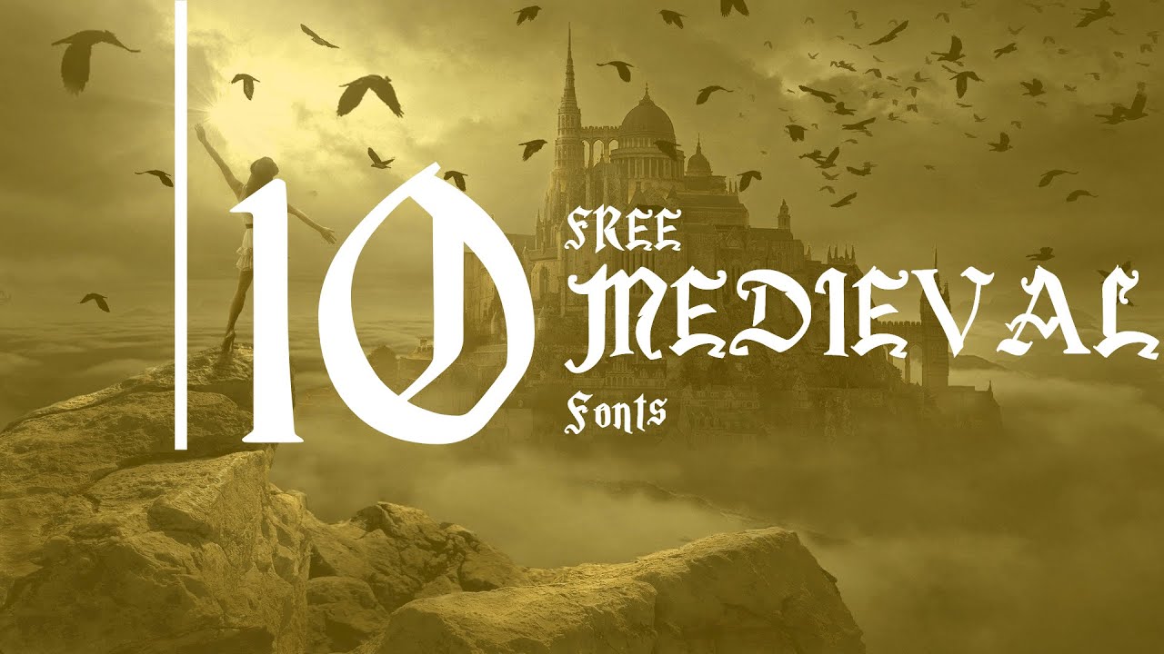 Best Medieval Fonts for Video Games (Free for Commercial Use) - YouTube