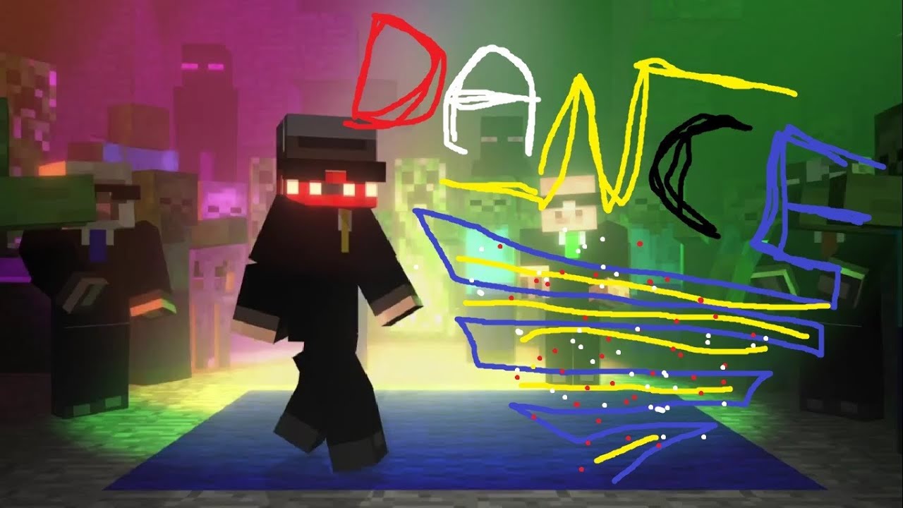 Minecraft Just Dance Real Life! - YouTube