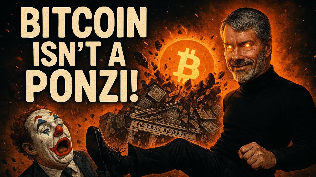 BITCOIN IS A PONZI SCHEME - DEBUNKED! - YouTube