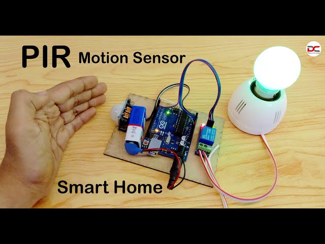 Pir Sensor Circuit Relay