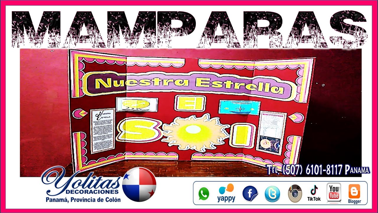 Ejemplos de Mamparas para exposición de trabajos escolares, colegios ...