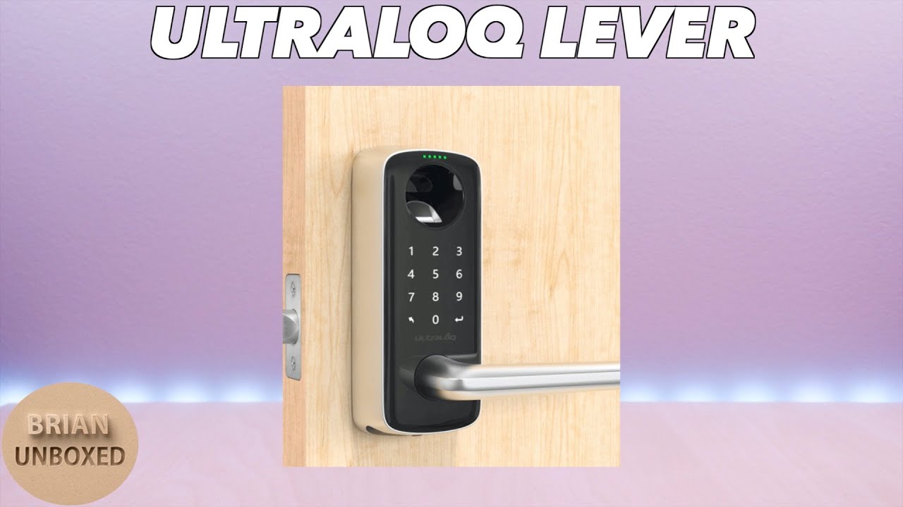 Ultraloq Lever - A Solid Smart Door Handle! (Full Review) - YouTube