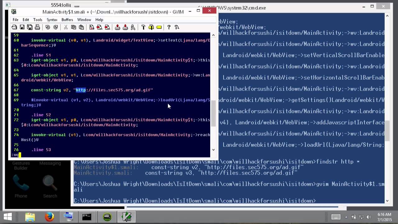 SANS Pen Test - How To's: Manipulating Android Applications - YouTube