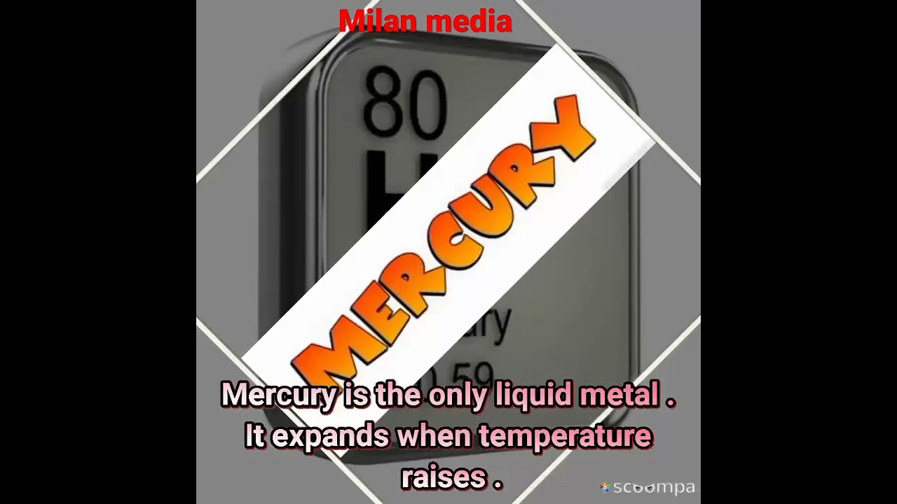 Why mercury is used in thermometer | mercury metal | how thermometer ...