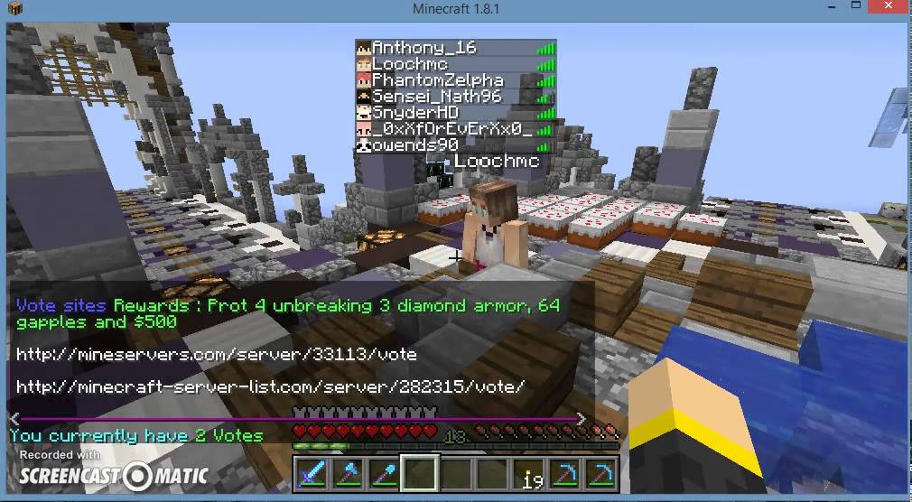 minecraft test - YouTube