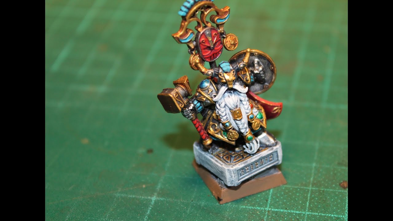 How to Paint Warden King - YouTube