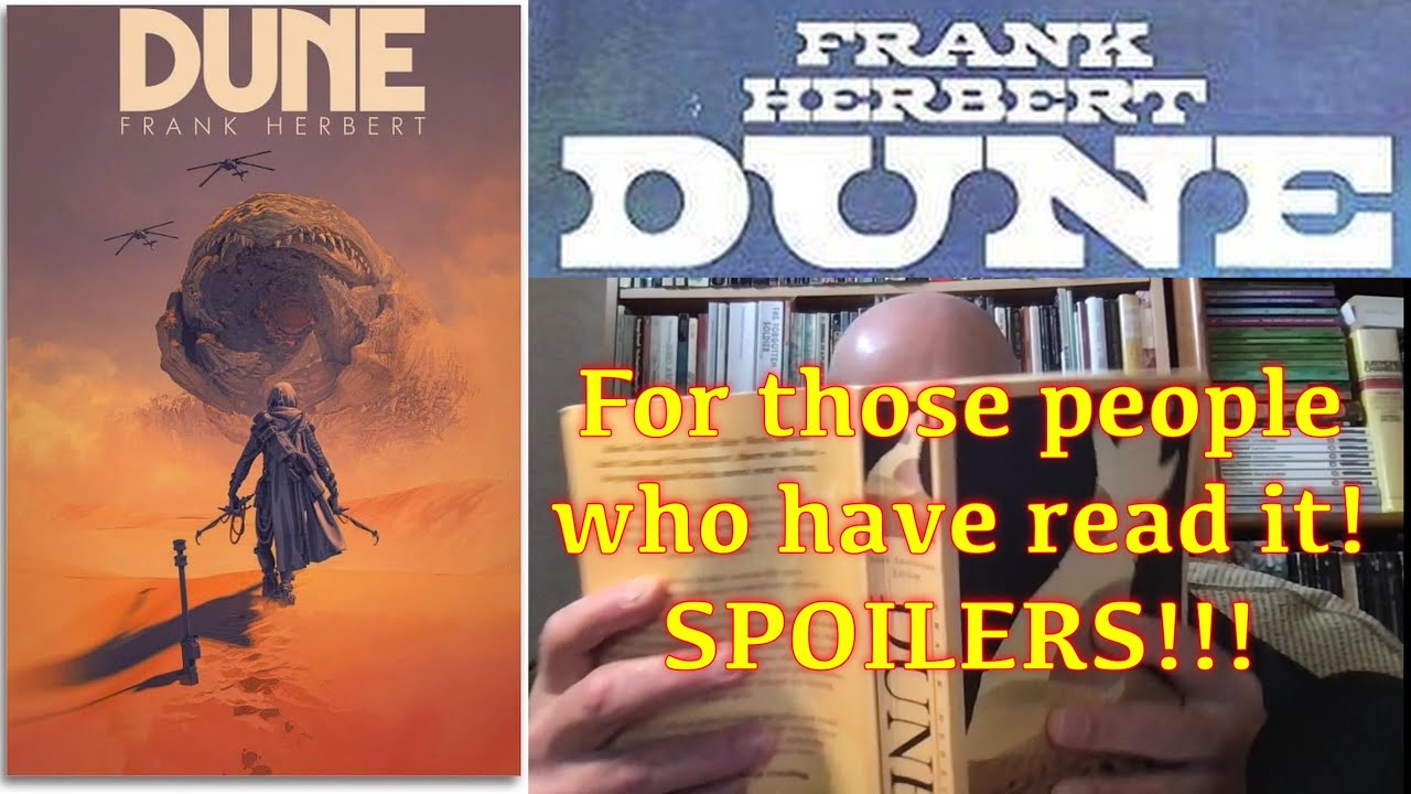 Dune Book Review Frank Herbert Science Fiction Sci-fi booktube ...