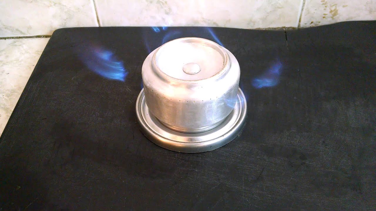 Pressurized Alcohol Stove - YouTube
