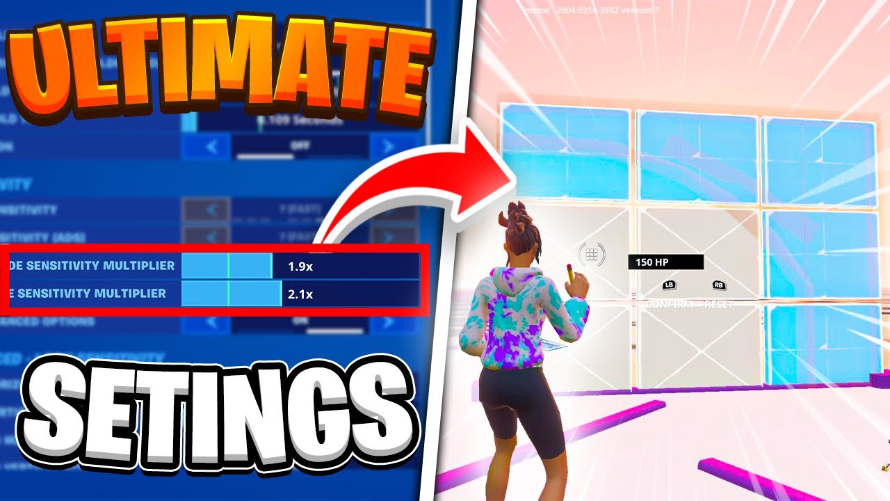 NEW BEST Controller/Console SETTINGS + Sensitivity Guide And Tutorial ...