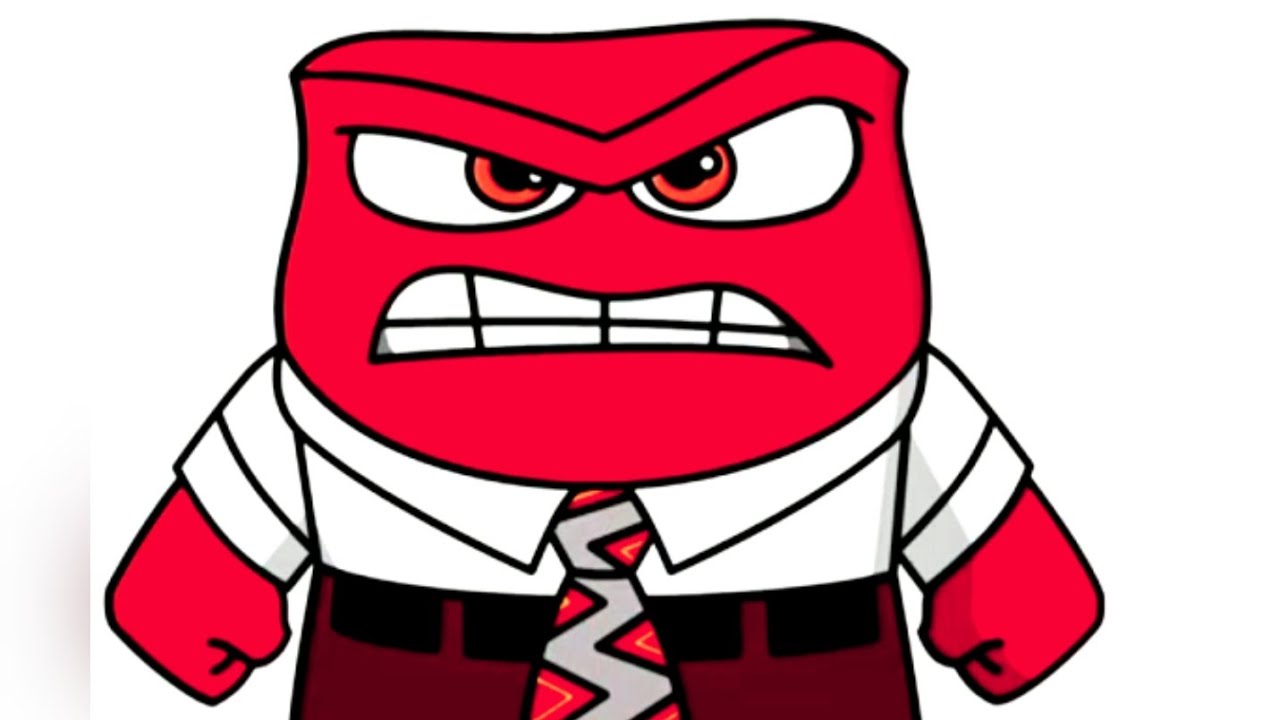 How to draw anger 😡 /inside out 1/video - YouTube
