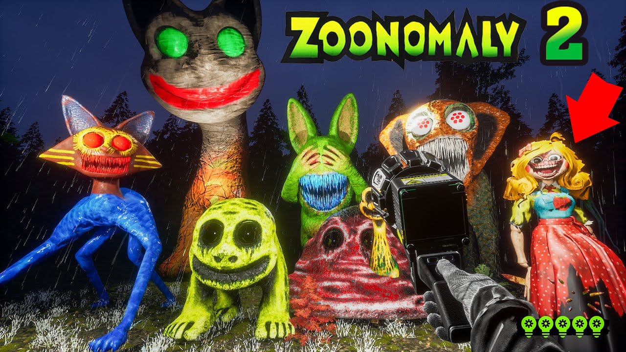 Zoonomaly 2 Full Game Play All Secret Eding All Boss Game Play ...