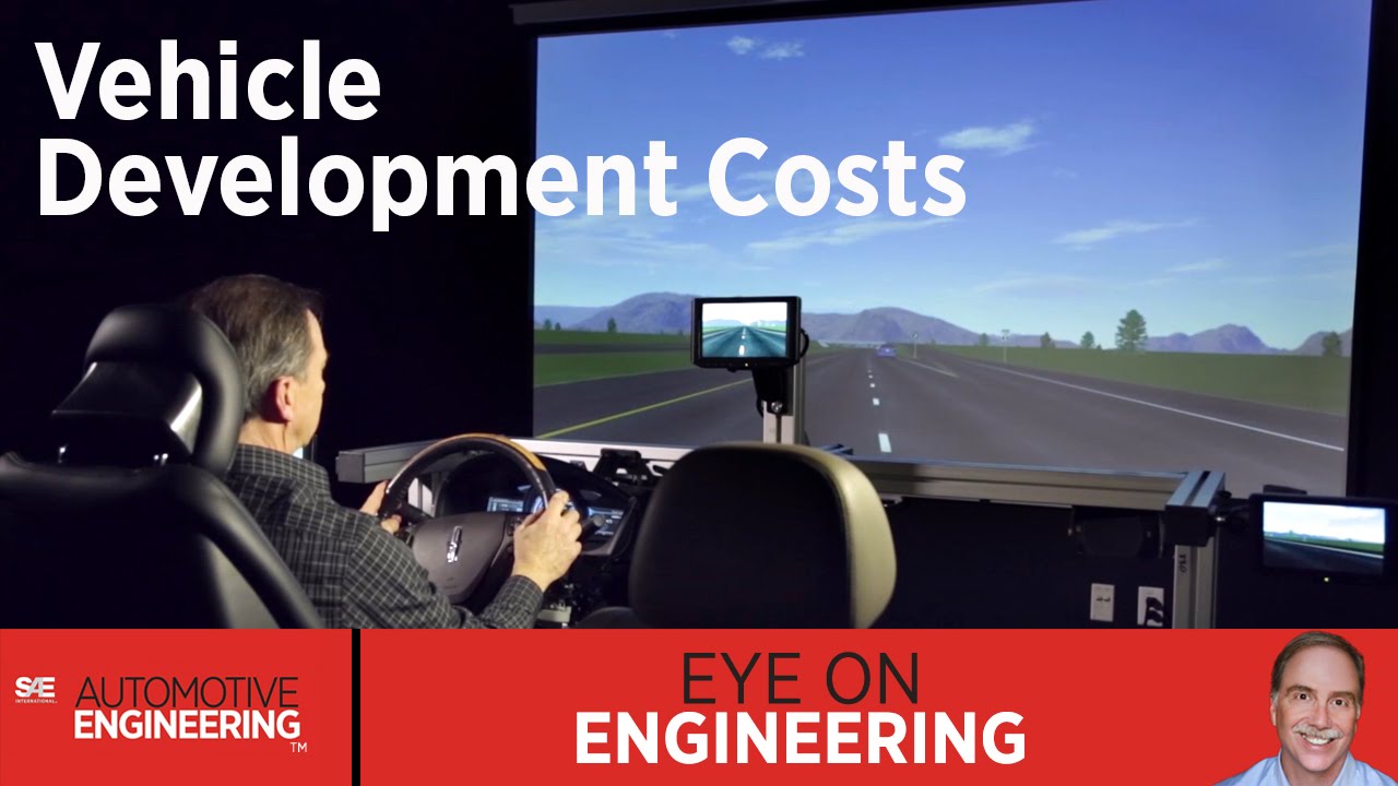 SAE Eye on Engineering: Vehicle Development Costs - YouTube