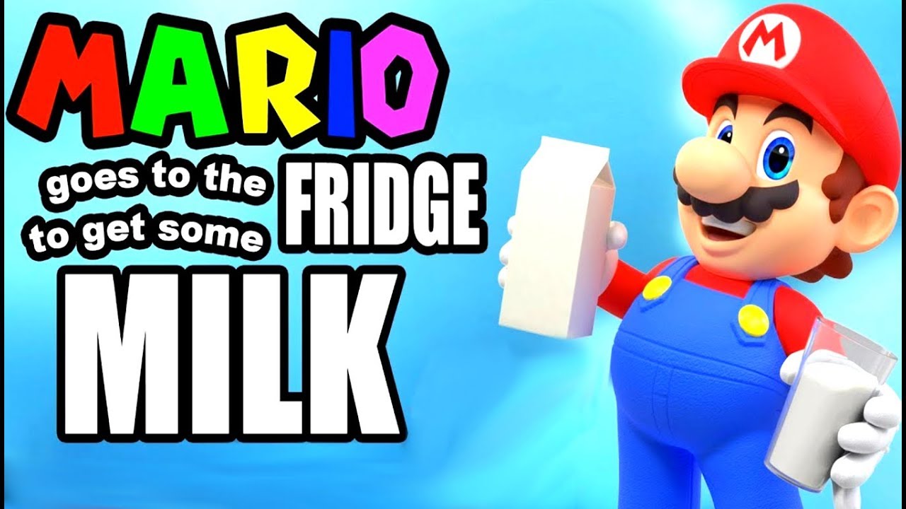 The Most Epic New Mario Game Is Here... MARIO GOES TO THE FRIDGE TO GET ...
