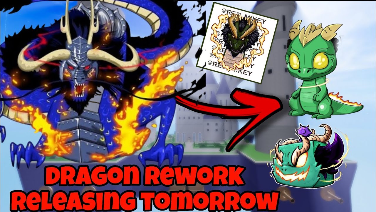 Dragon Rework Update Is Releasing Tomorrow...(Blox Fruits) - YouTube